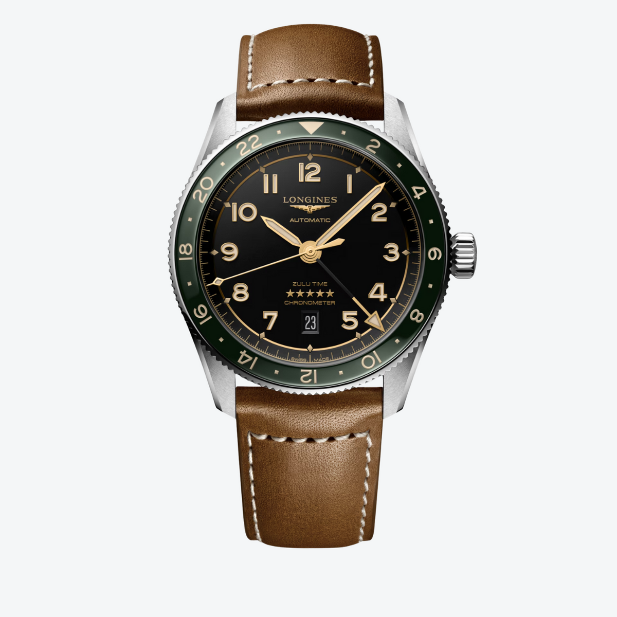 Longines Spirit Zulu Time L38124632 | House of Pertijs